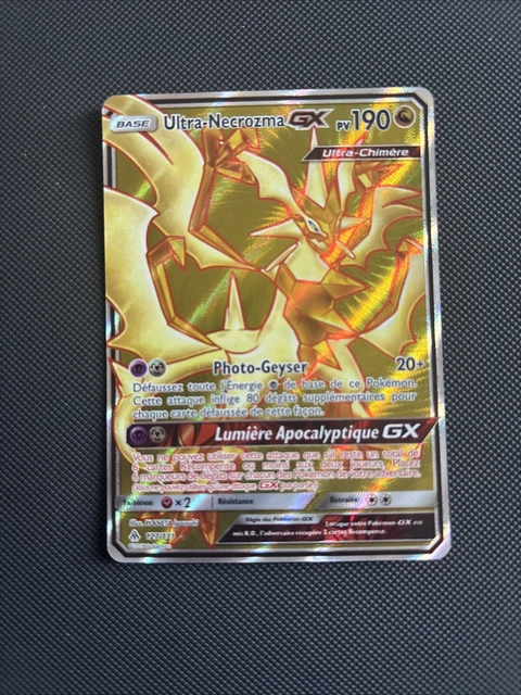 CARTE POKÉMON ULTRA-NECROZMA GX 127/131 SL6 Soleil Lune Lumière Interdite NEUF EUR 27,00 ...