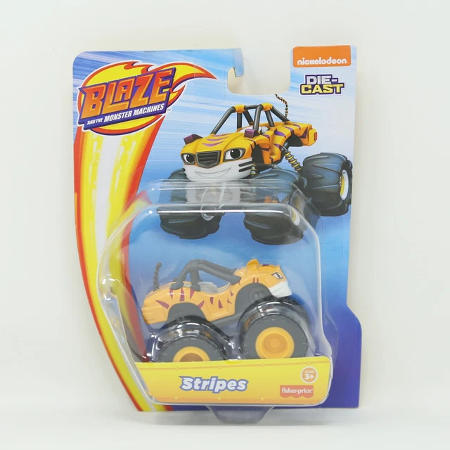 FISHER-PRICE NICKELODEON BLAZE & the Monster Machines STRIPES Die-Cast ...