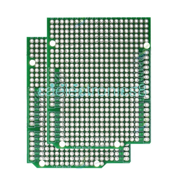 PROTOTYPE PCB BOARD For Arduino R3 ATMEGA328P Shield Board Breadboard ...
