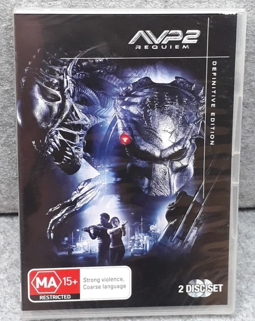 NEW: AVP2 REQUIEM Aliens VS Predator 2 Movie DEFINITIVE EDITION DVD R4 ...