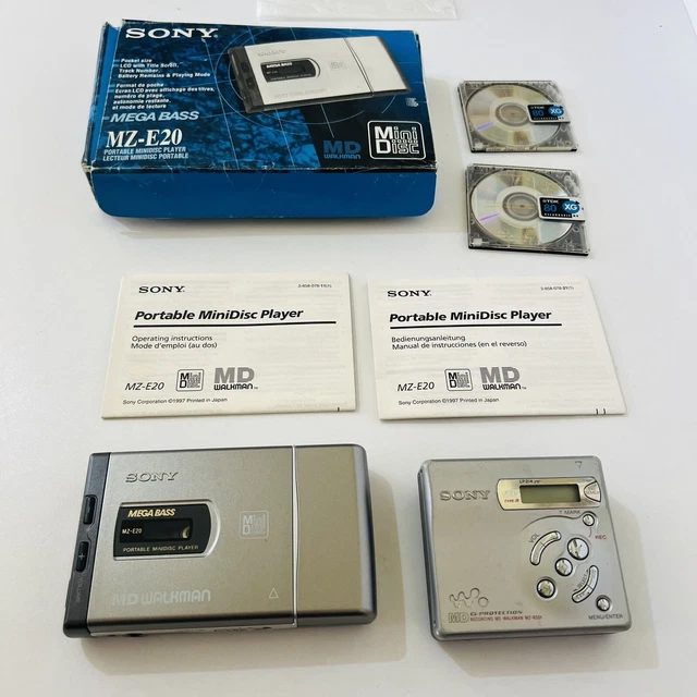 SONY FM/AM RECORDING Walkman MZ G750 Portable MiniDisc Recorder ...