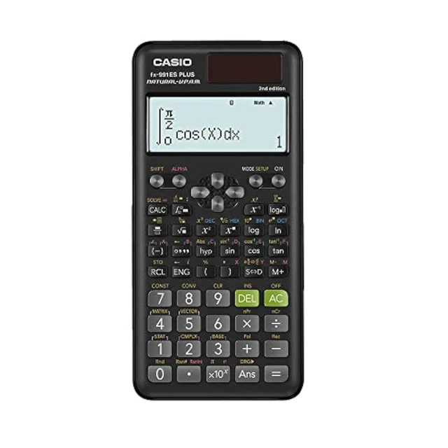 CASIO FX-991ES PLUS 2nd Edition Black Scientific Calculator with 417 ...