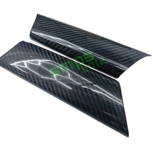 MINI R55 R56 R57 R58 R59 Carbone Fibre Intérieur Porte Poignée Housses ...