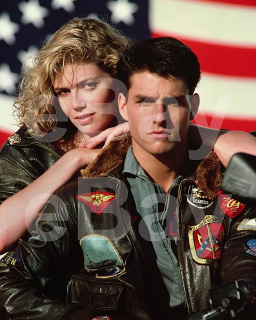 TOP GUN (1986) Tom Cruise "Maverick", Kelly McGillis 10x8 Photo £3.99 ...