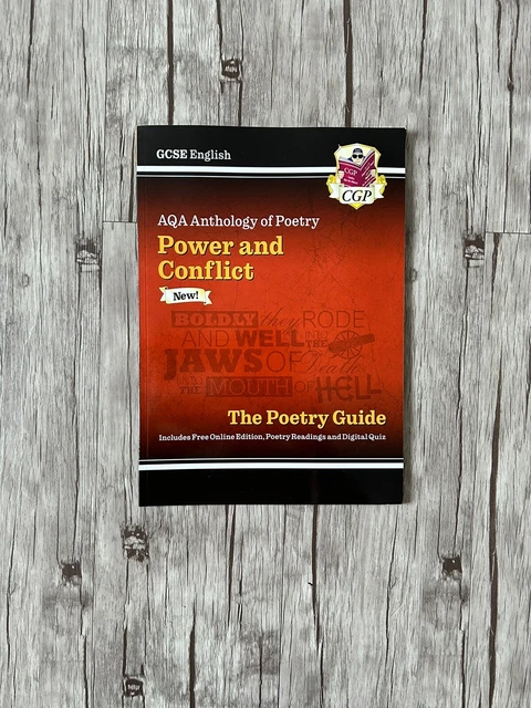 AQA ANTHOLOGY OF poetry power and conflict Poetry Quite £3.98 - PicClick UK