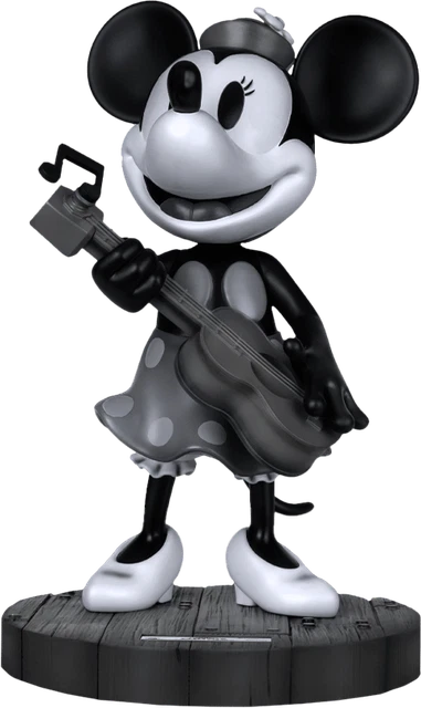 DISNEY MINNIE MOUSE Steamboat Willie statue Master Craft Beast Kingdom ...