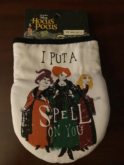 DISNEY HOCUS POCUS Sanderson Sisters I Put A Spell On YoU Mini Oven ...