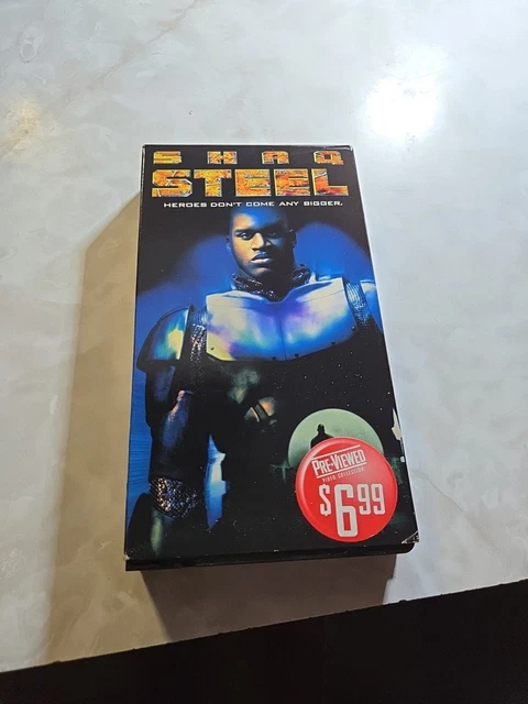 STEEL (VHS, 1998) Shaquille "Shaq" O'Neal Blockbuster Copy Tested And ...
