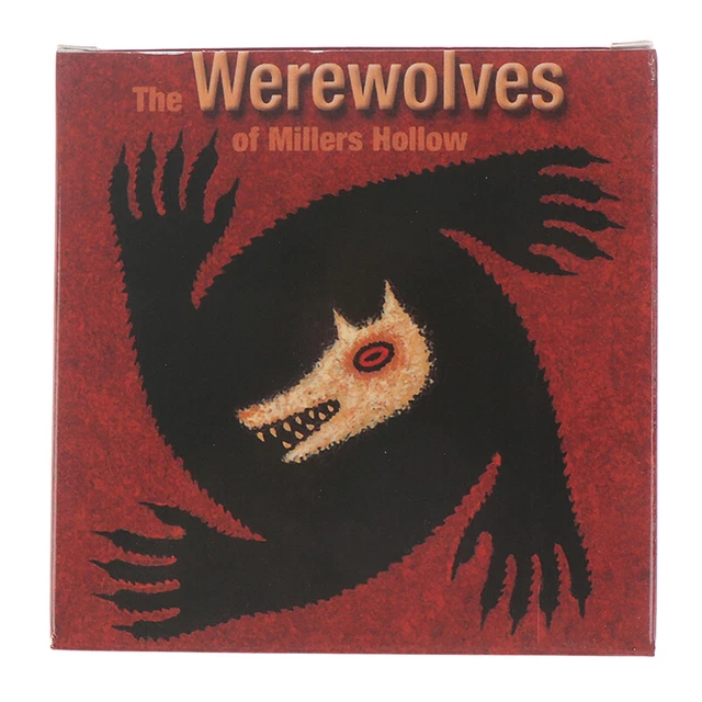24PC WEREWOLF BOARD Games Cards English Version Family Fun Playing CR ...