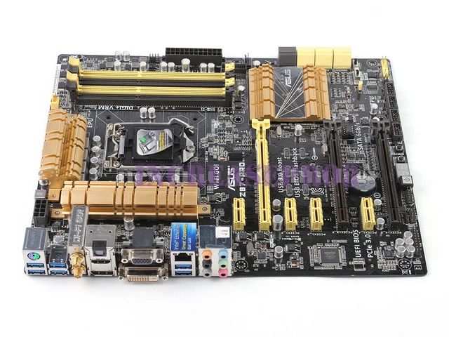 ASUS Z87-PRO MOTHERBOARD SOCKET LGA 1150 Intel Z87 DDR3 DIMM USB 3.1 ...