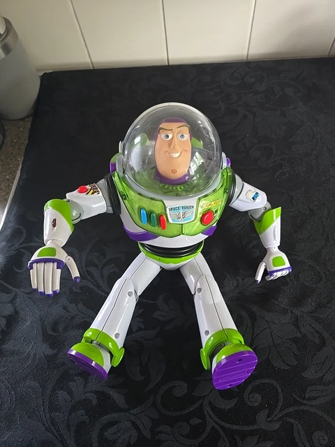TOY STORY BUZZ Lightyear Power Up Action Figure Thinkway Toys VGC £21. ...