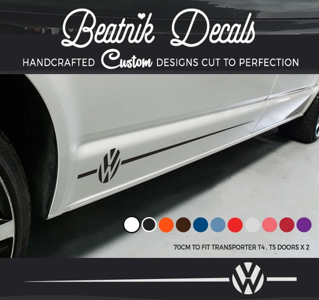 VW VOLKSWAGEN STICKERS T4 T5 T6 Transporter Camper Van Stripes Graphics ...