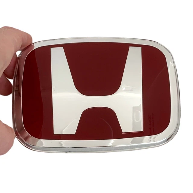 RED H FRONT Grille Emblem Type R Badge for Honda Accord 10th Gen 2018 ...