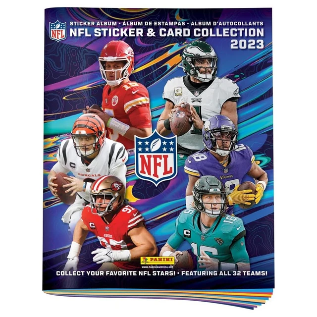 PANINI 2023/24 NFL Sticker Collection Starter Pack with Album & Packs £ ...