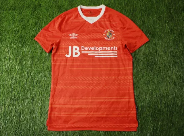 LUTON TOWN 2021/2022 Football Soccer Shirt Jersey Home Umbro Original ... LUTON TOWN 2021/2022 Football Soccer Shirt Jersey Home Umbro Original ...