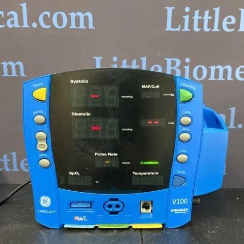 GE CARESCAPE V100 Patient Monitor NIBP Temp MASIMO SpO2 Printer $350.00 ...