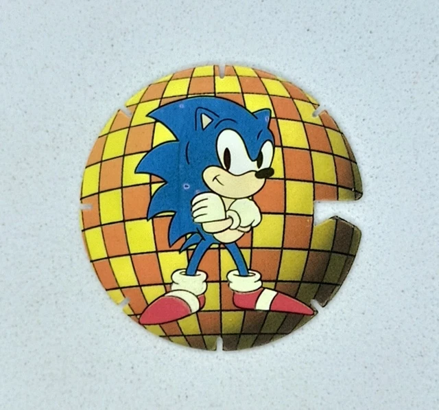 POG VOLANT SONIC 15 BN TROC'S Pogs Kini Kinis Slammers Caps Flip Tazos ...
