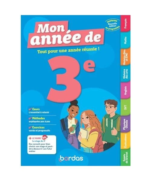 MON ANNÉE DE 3e, Le Gall, Pierre; Chaumeil, Géraud; Albert, Brigitte ...