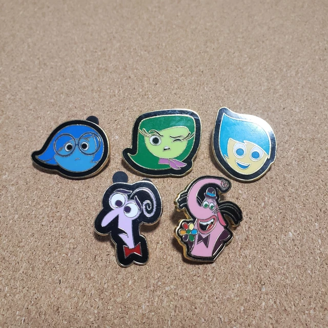 DISNEY PARKS PIXAR Inside Out Everyday Is Full of Emotions Pins Lot Of ...