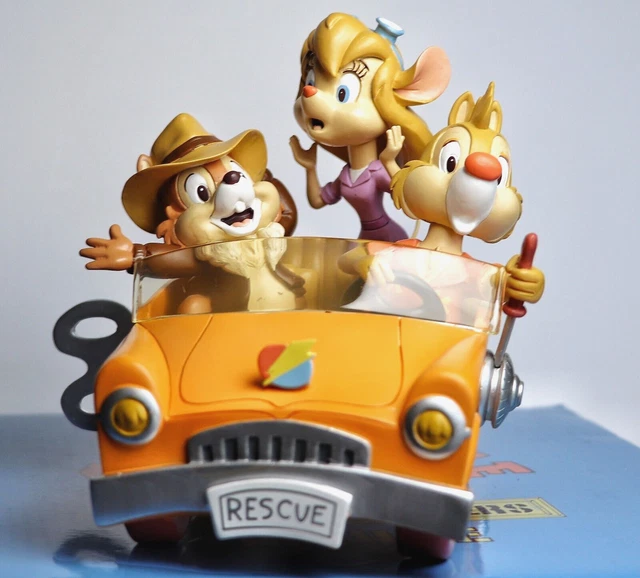 DISNEY CHIP 'N' Dale Adventures Rescue Rangers Figurines With Box ...