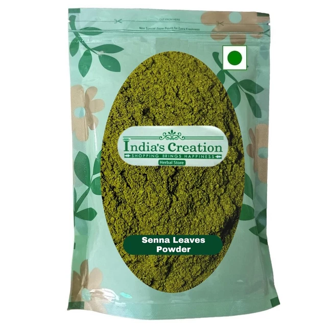 SENNA PATTA POWDER-SONAMUKHI Leaves-Raw Herb-Sanay Leaves-Senna-Sona ...