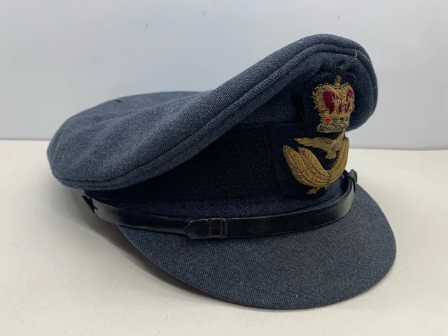 ORIGINAL BRITISH RAF Royal Air Force Service Dress Cap £21.00 - PicClick UK