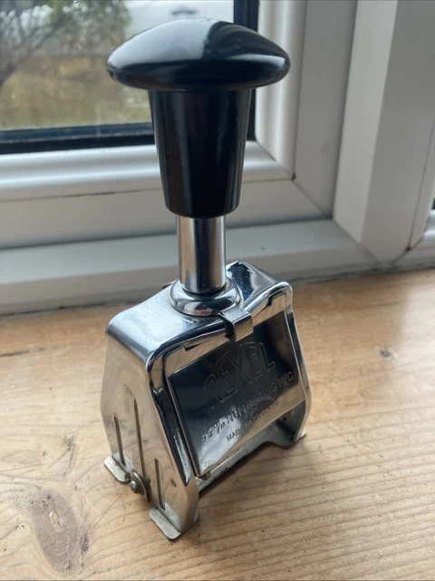 REXEL AUTOMATIC NUMBERING Machine 6 Wheel Roman. £10.00 - PicClick UK