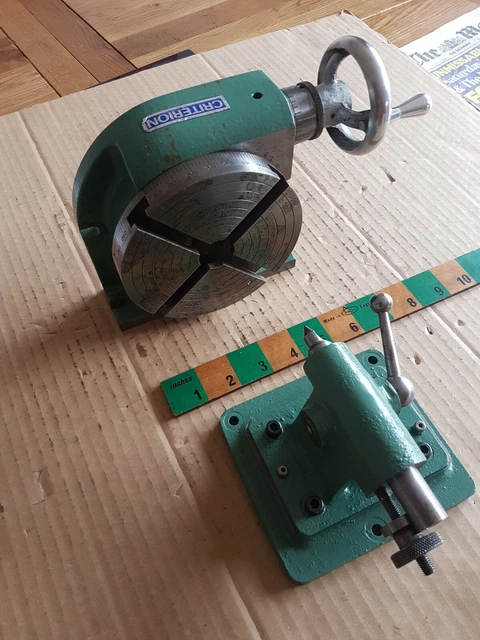 SMALL CRITERION Rotary Table Use On Myford Dore Westbury Tom Senior ...