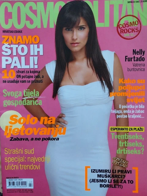 NELLY FURTADO cover , magazine COSMOPOLITAN CROATIA 2007. £14.93 ...