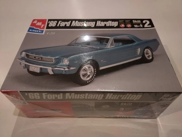 AMT-ERTL 1966 FORD Mustang Hardtop Maßstab 1:25 selten EUR 142,13 ...