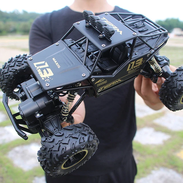 REMOTE CONTROL MONSTER Truck - Large 4WD RC Car with Big Wheels for ...
