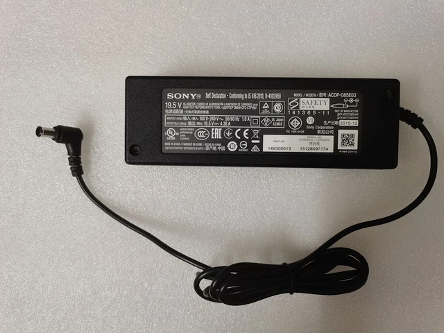 GENUINE SONY KDL-48R510C ACDP-085E03 TV AC ADAPTER 19.5V 4.36A 85W ...
