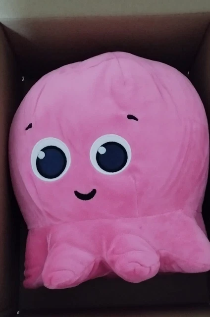 OCTOPUS ENERGY PINK Constantine Soft Toy 23cmx20cm + certificate New In ...