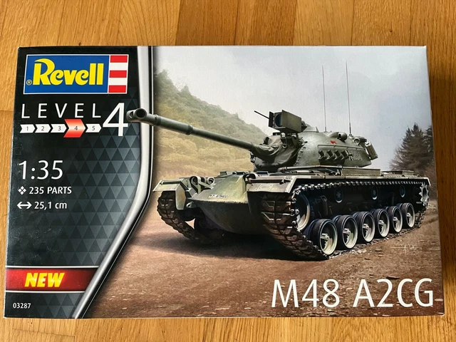 REVELL M48 A2CG Panzer in 1:35 Revell 03287 Bausatz EUR 23,00 - PicClick DE