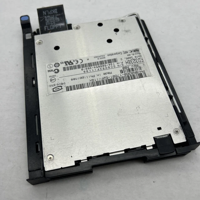 NEC SLIM 1.44MB 3.5" Ribbon FDD Disk Drive Black FD3238H 0N8360 134 ...