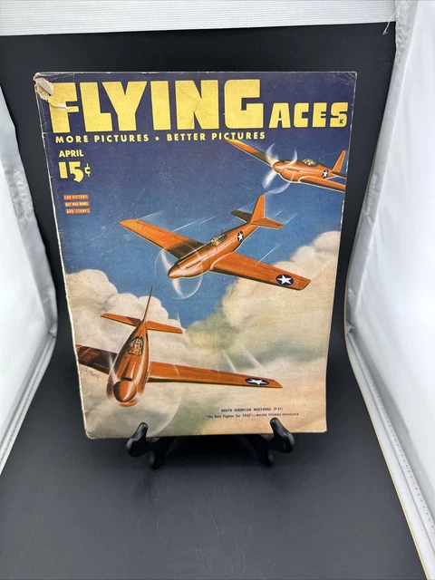 WW2 FLYING ACES Vol. 44 #1 Apr 1943 £57.90 - PicClick UK