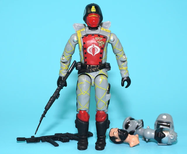2021 GI JOE Crimson Guard Python Patrol 100% Complete Black Major ...