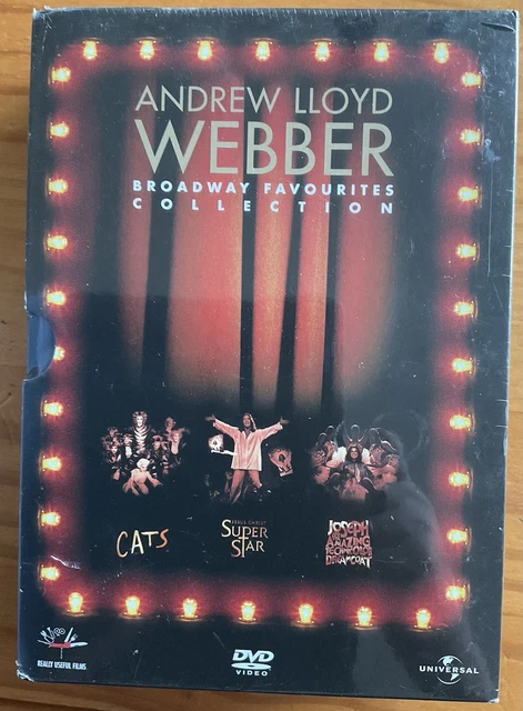 ANDREW LLOYD WEBBER - Broadway Favourites Collection DVD New & Sealed £ ...