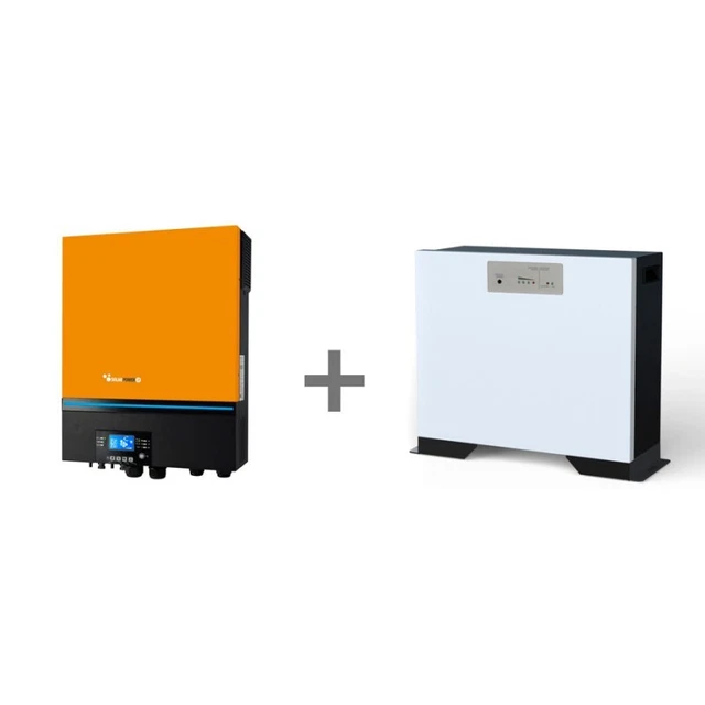 KIT SP24 AXPERT Max 8Kw 48V Off-Grid Inverter e Batteria LIO-II 4810 ...