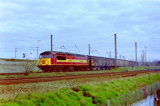 35MM RAILWAY COLOUR Negative Class 56 068 at Warrington £1.95 - PicClick UK