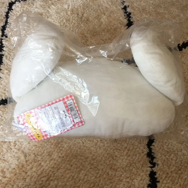 CINNAMOROLL BIG FACE Cushion Sanrio Plush 27cm x 18cm x 6cm New £70.32 ...