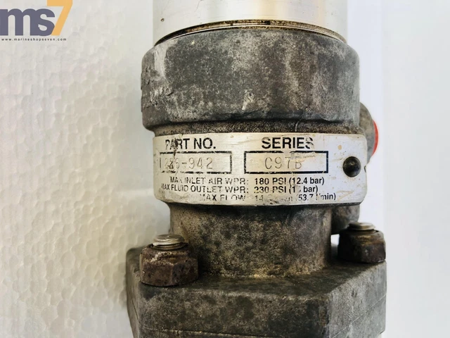 GRACO 226-942 FAST-FLO Air Piston Drum Pump Stainless Steel 1:1 Ratio ...