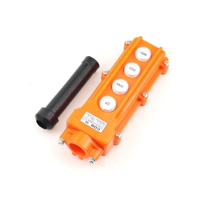 FOR HOIST & Crane Pendant Control Station Push Button Switch/Rainproof COB-62 $34.29 - PicClick AU