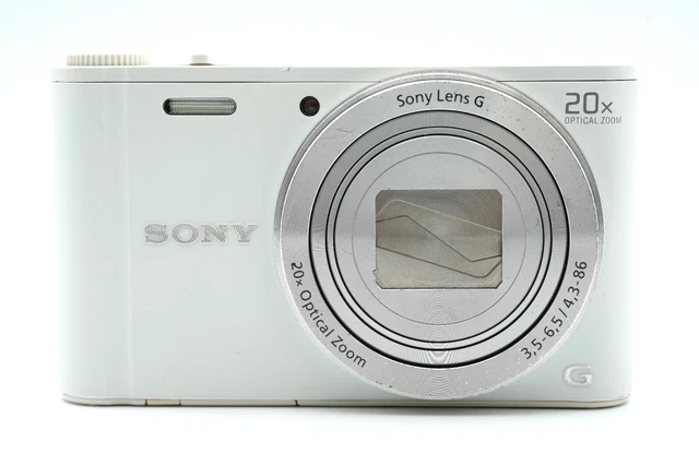 [US DUTY PAID] Sony Cyber-shot DSC-WX350 Compact Digital Camera white ...