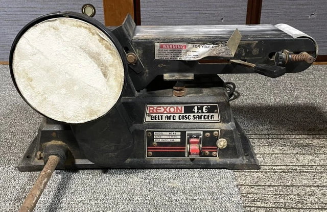 REPLACEMENT DRIVE BELT for BD46 Rexon Belt & Disc Sander Type 2 Timing ...