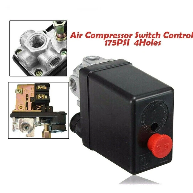 175PSI AIR COMPRESSOR Pressure Switch Control Valve Replacement Parts ...