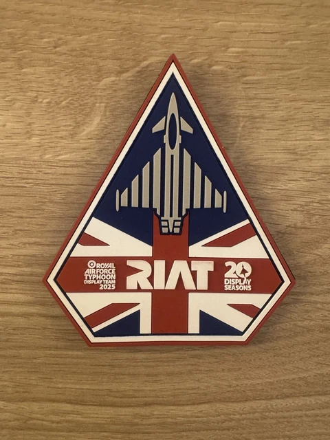 RAF TYPHOON DISPLAY Team RIAT 2025 Patch £26.68 - PicClick UK