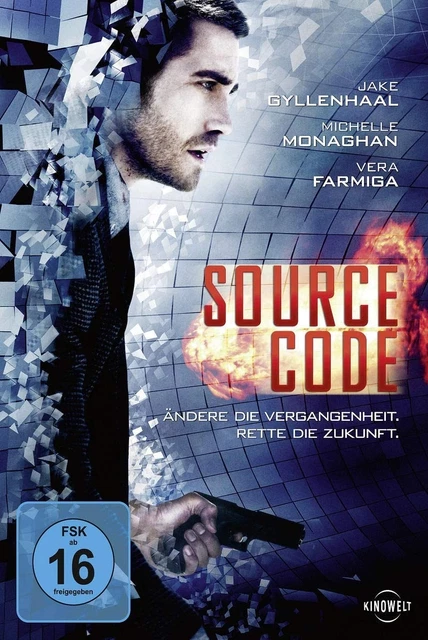 SOURCE CODE DVD Science-Fiction Jake Gyllenhaal Michelle Monaghan Vera ...