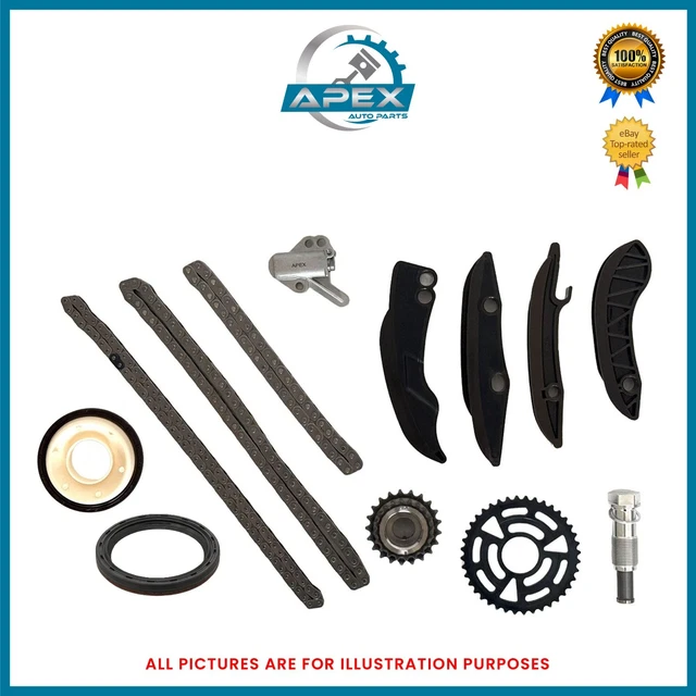 BMW N47 TIMING Chain Kit N47D20 2.0 & 1.6 Engine + Oil Seal - Upgraded ...