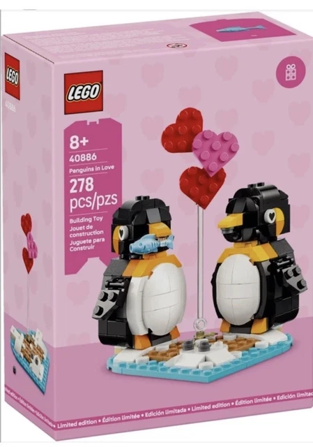 LEGO 40886 PENGUINS In Love Valentine's Day 2026 GWP Brand New Sealed ...